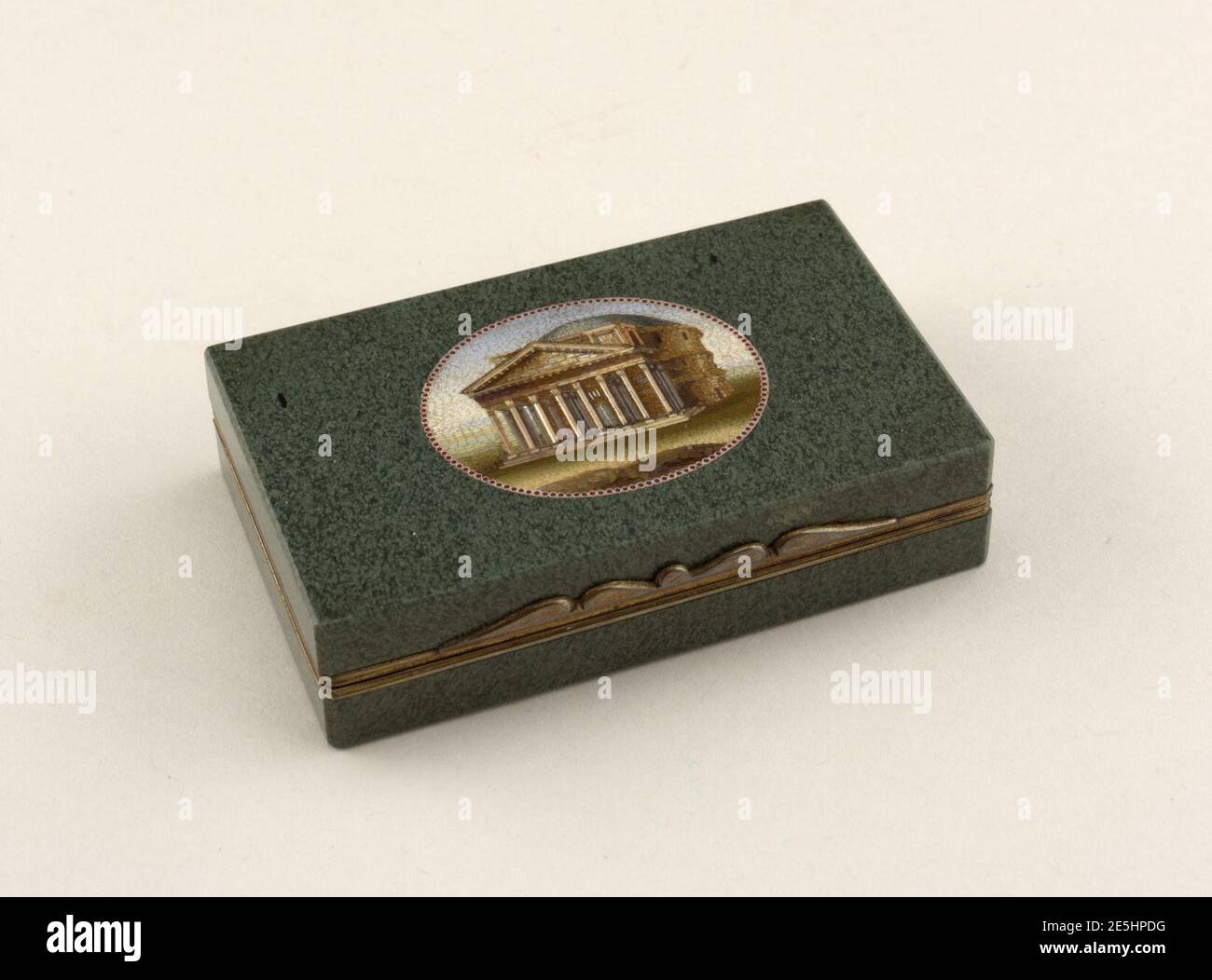 Micro-mosaic Box, ca. 1870 Stock Photo - Alamy