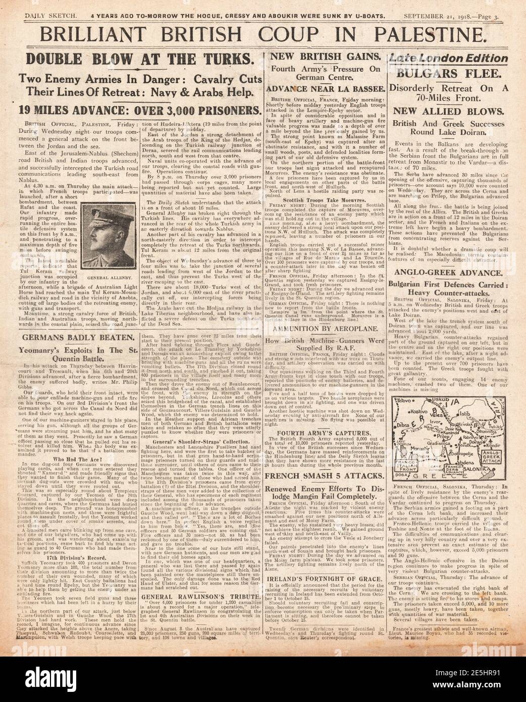 Palestine 1918 hi-res stock photography and images - Alamy