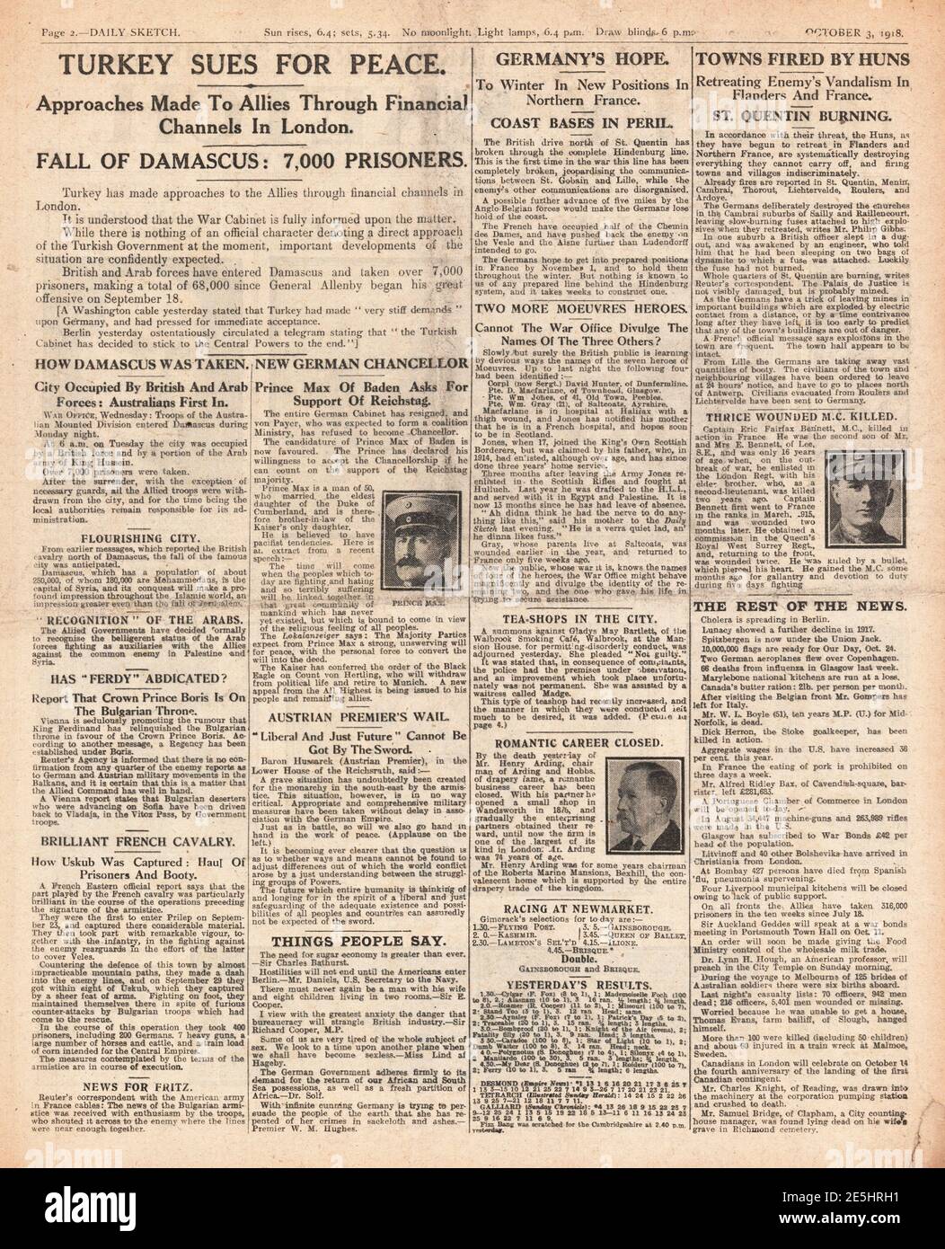 World war 1 peace talks hi-res stock photography and images - Alamy