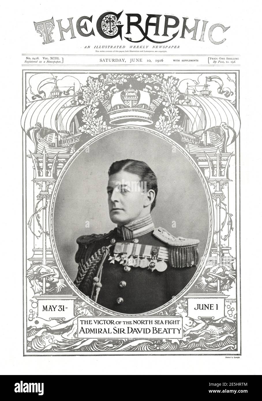 Battle of jutland 1916 hi-res stock photography and images - Alamy