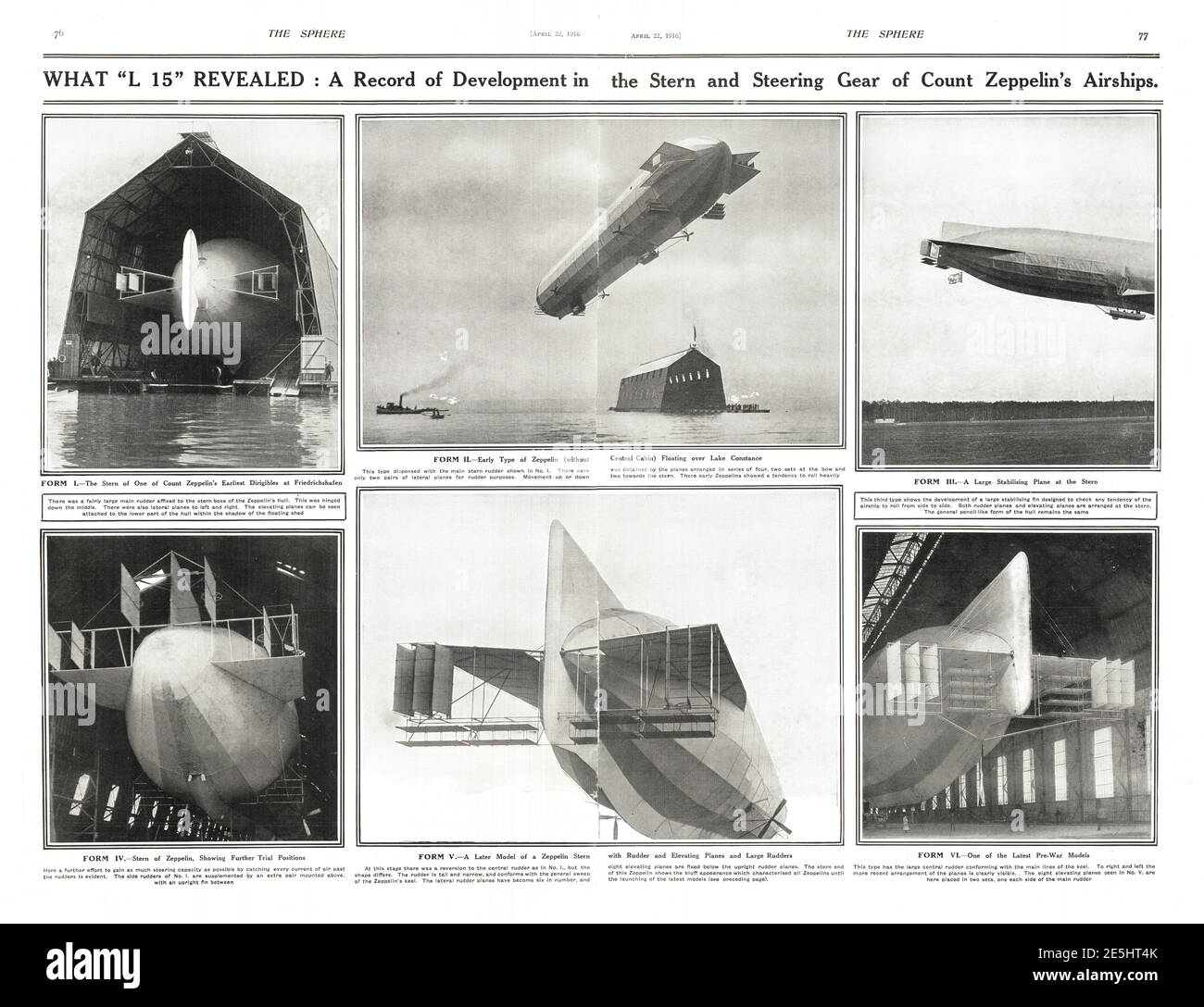 Shot down zeppelin Cut Out Stock Images & Pictures - Alamy