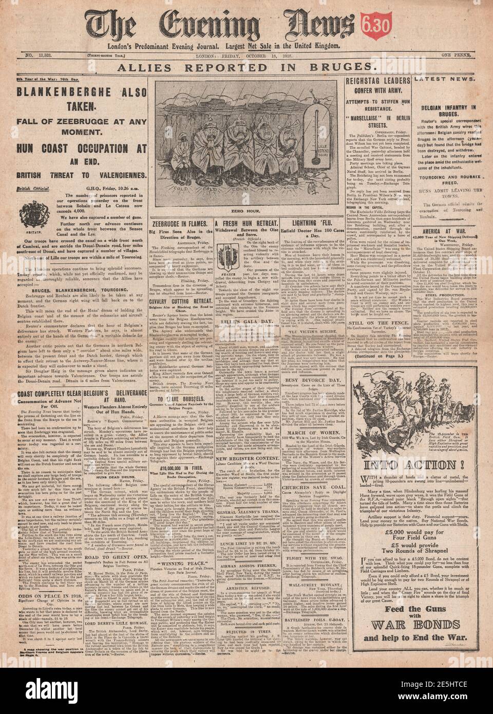 Front Page German War Newspaper High Resolution Stock Photography and ...