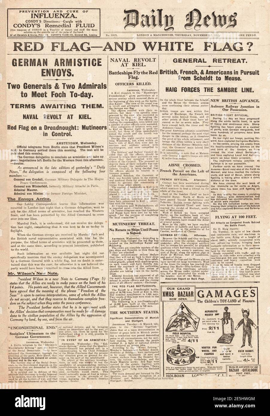 1918 armistice ferdinand foch hi-res stock photography and images - Alamy