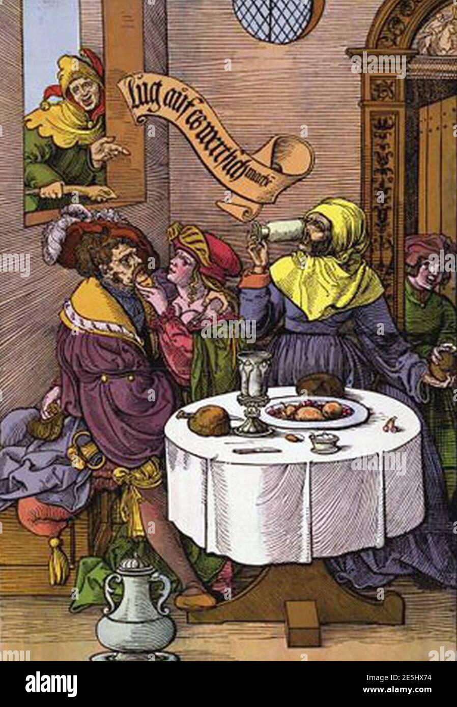 Middle Ages prostitute Stock Photo - Alamy