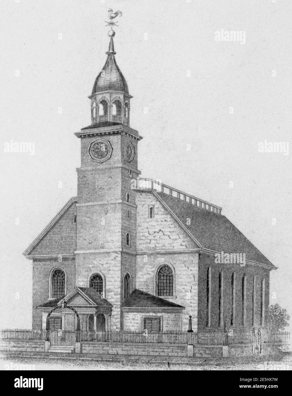 Middle Dutch Church, Nassau Street Stock Photo - Alamy