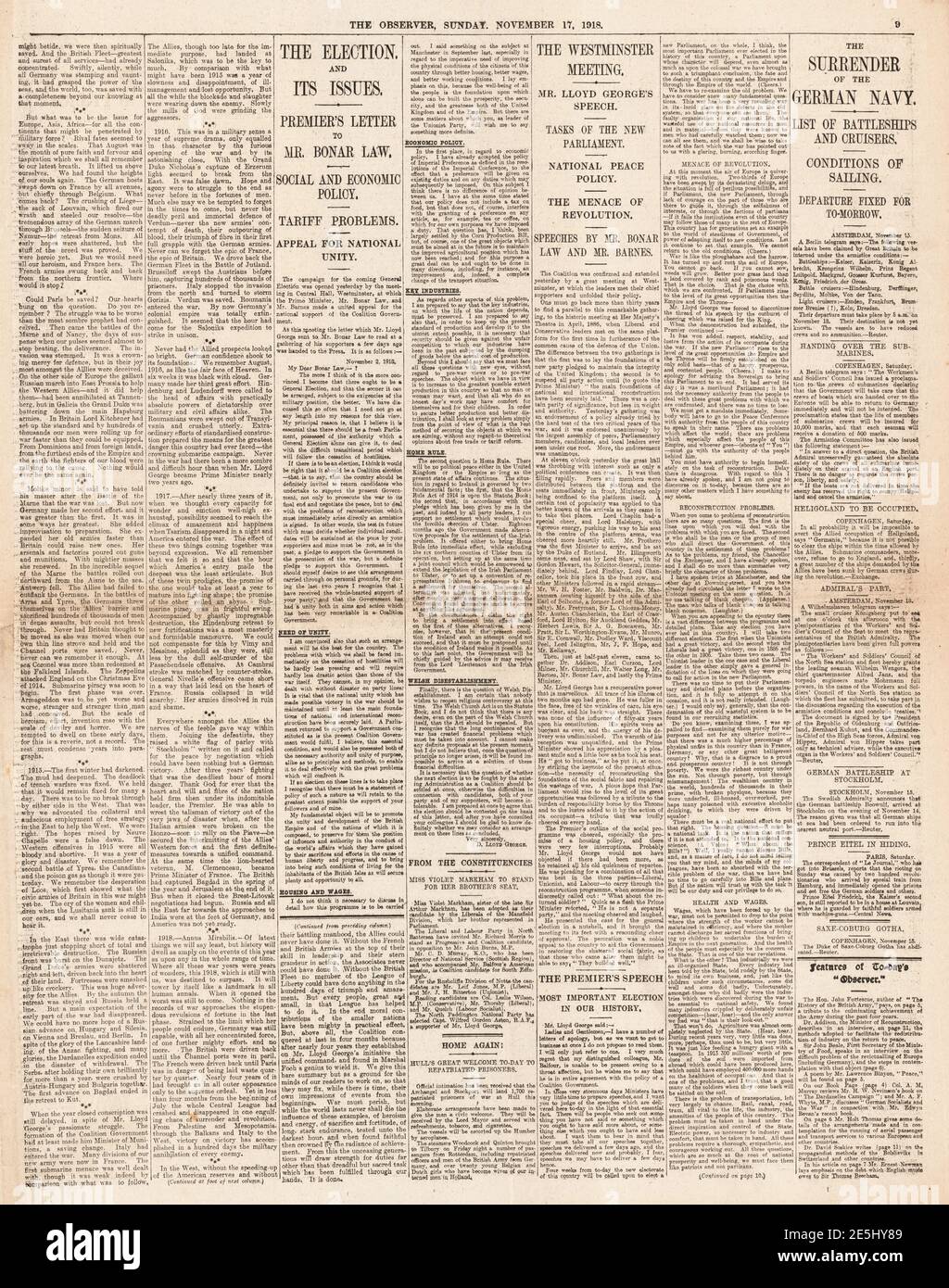 German surrender newspaper hi-res stock photography and images - Alamy