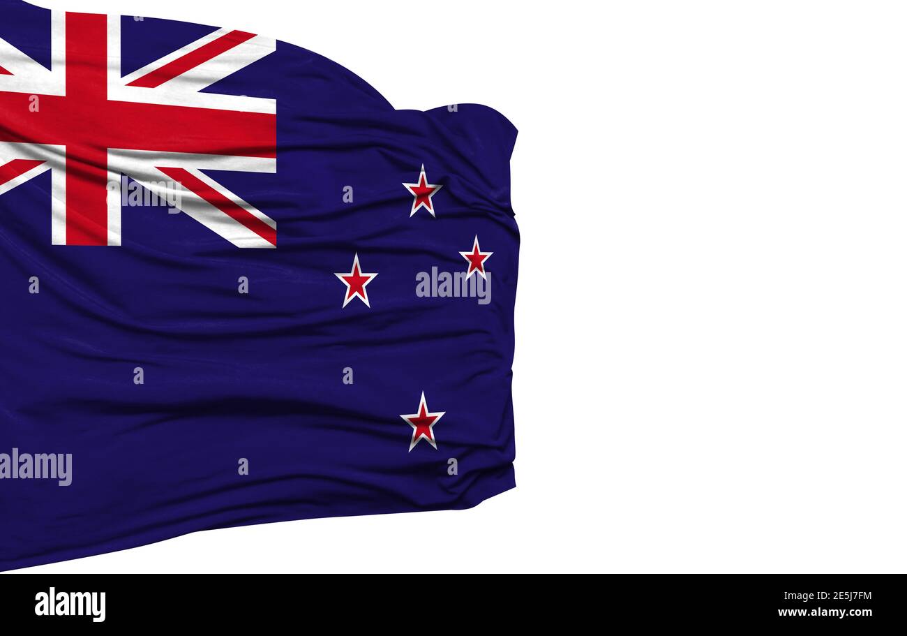 New zealand motion flag hi-res stock photography and images - Alamy