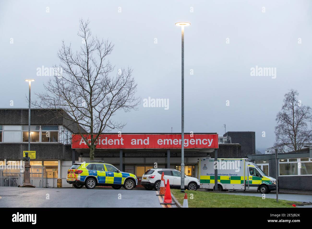 Entrance to the Emergency Department at the Royal Alexandra Hospital in ...