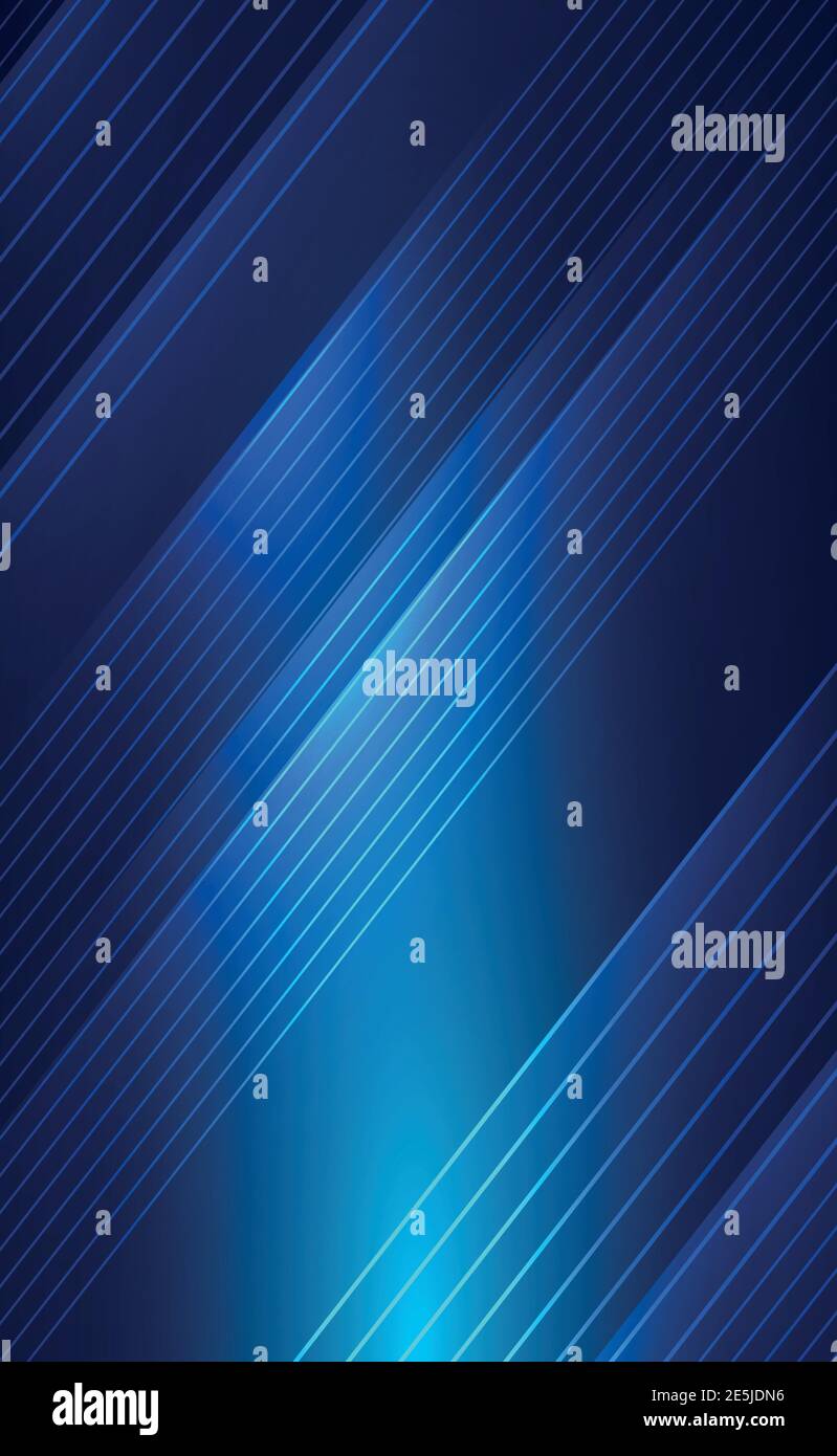 Abstract blue background with white lines - Vector illustration Stock ...