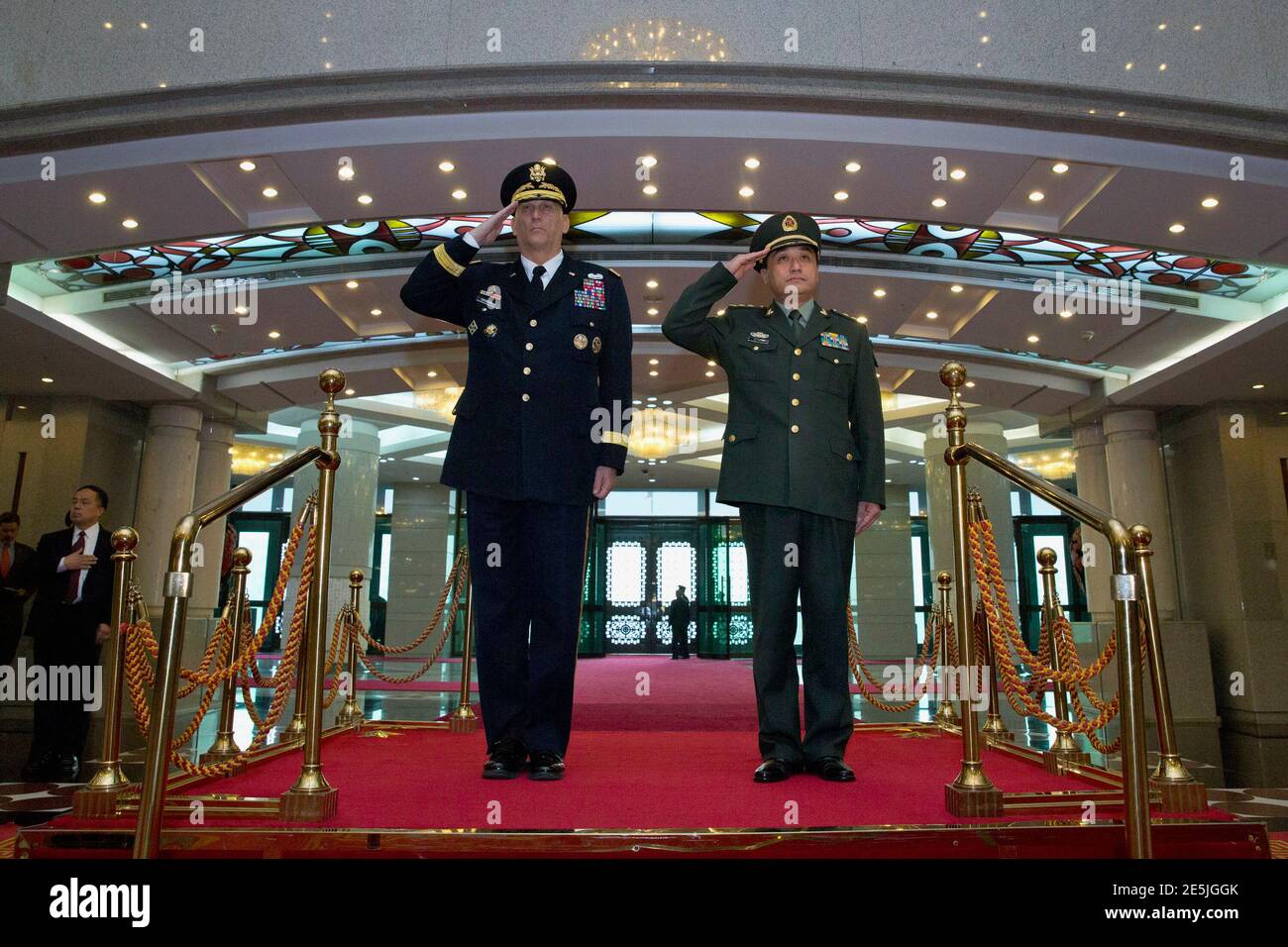 Honour guard peoples liberation army hi-res stock photography and ...