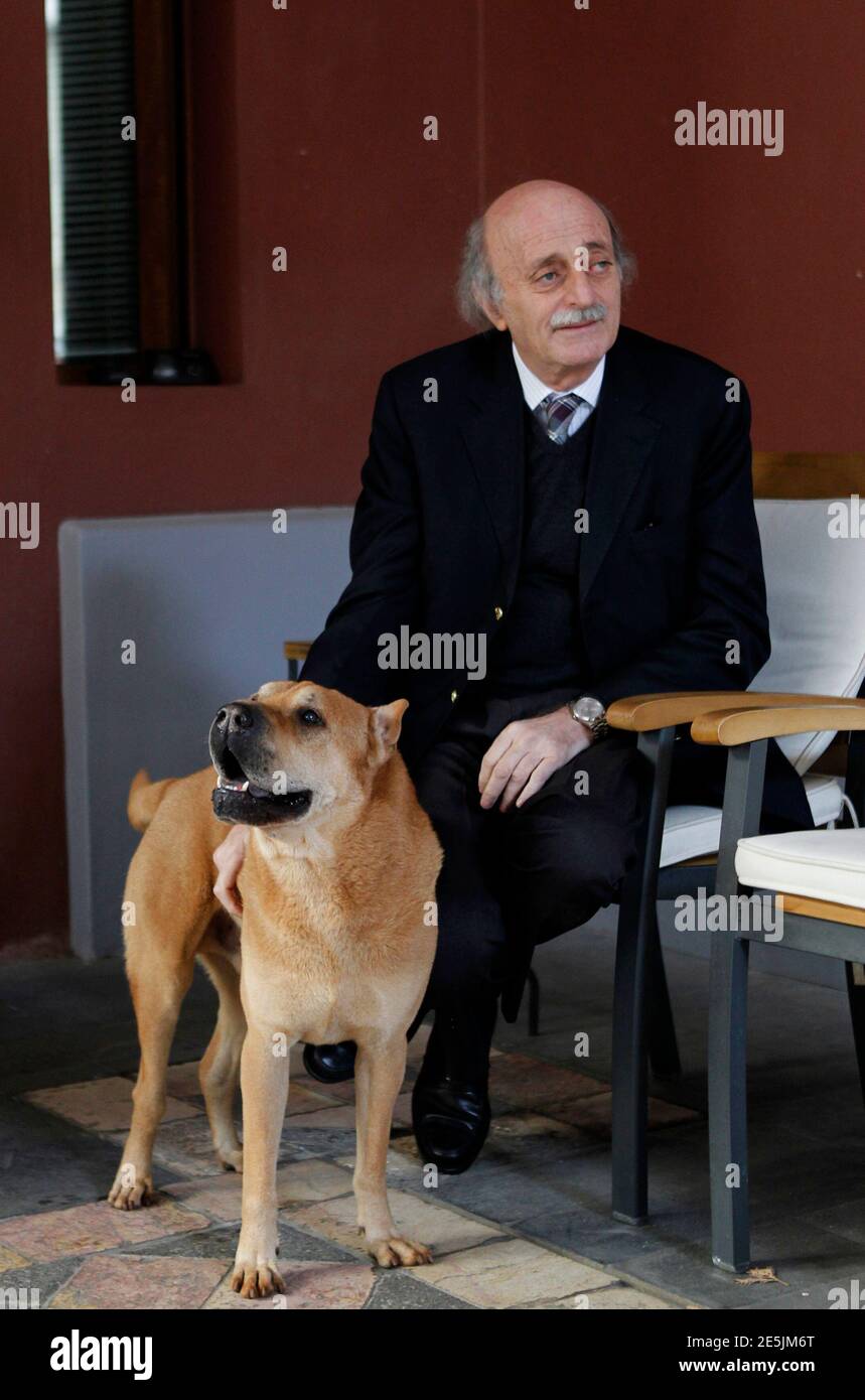Walid jumblatt hi-res stock photography and images - Alamy