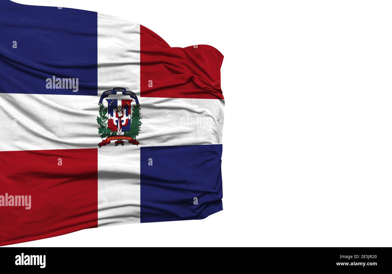 Dominican republic flag banner on hi-res stock photography and images ...