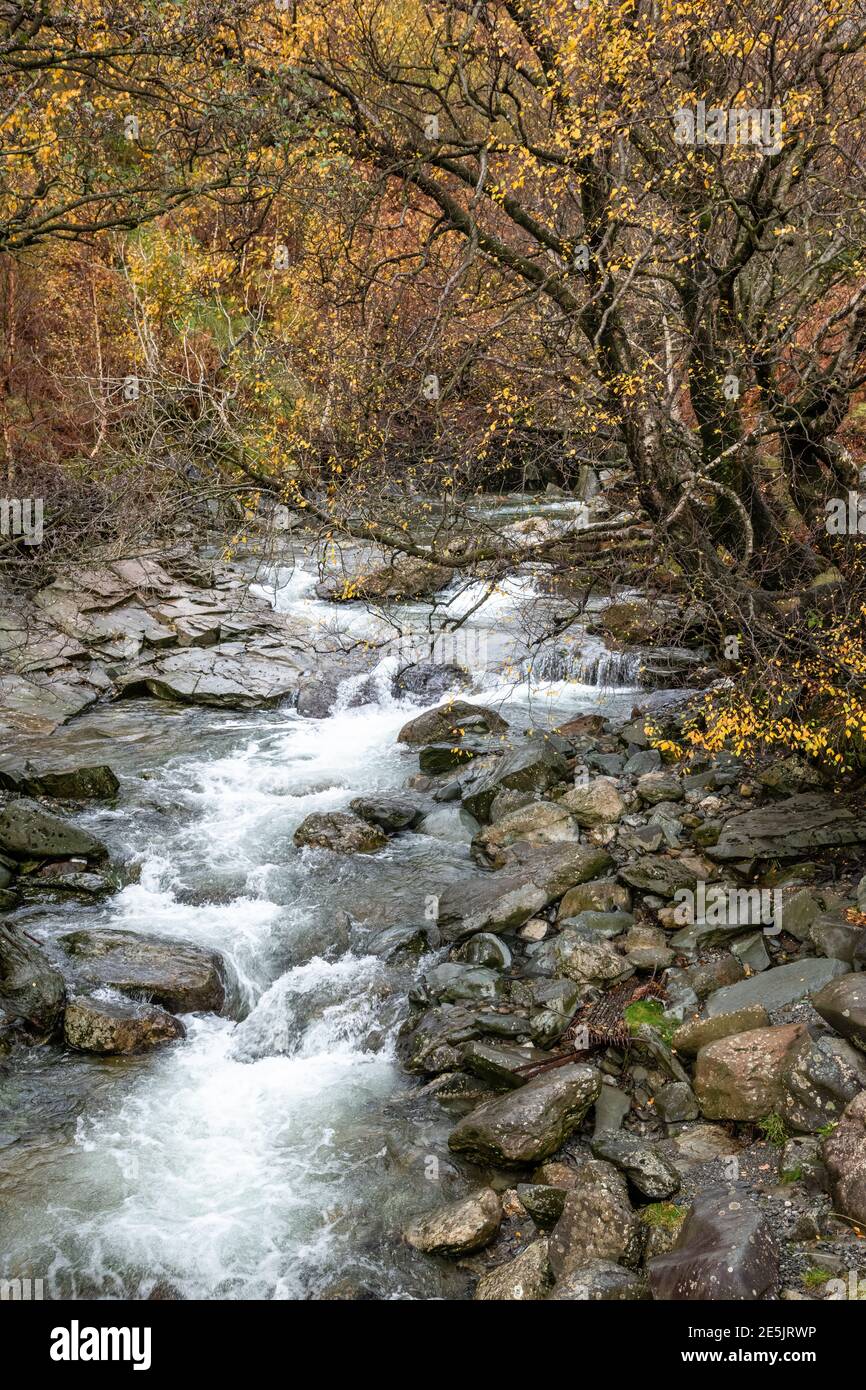 Church Beck, Coniston (aka Levers Water Beck Stock Photo - Alamy