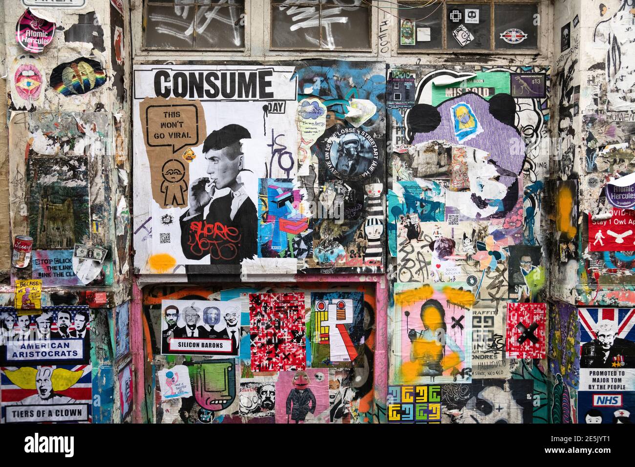 Brick Lane Graffiti #10 Stock Photo - Alamy