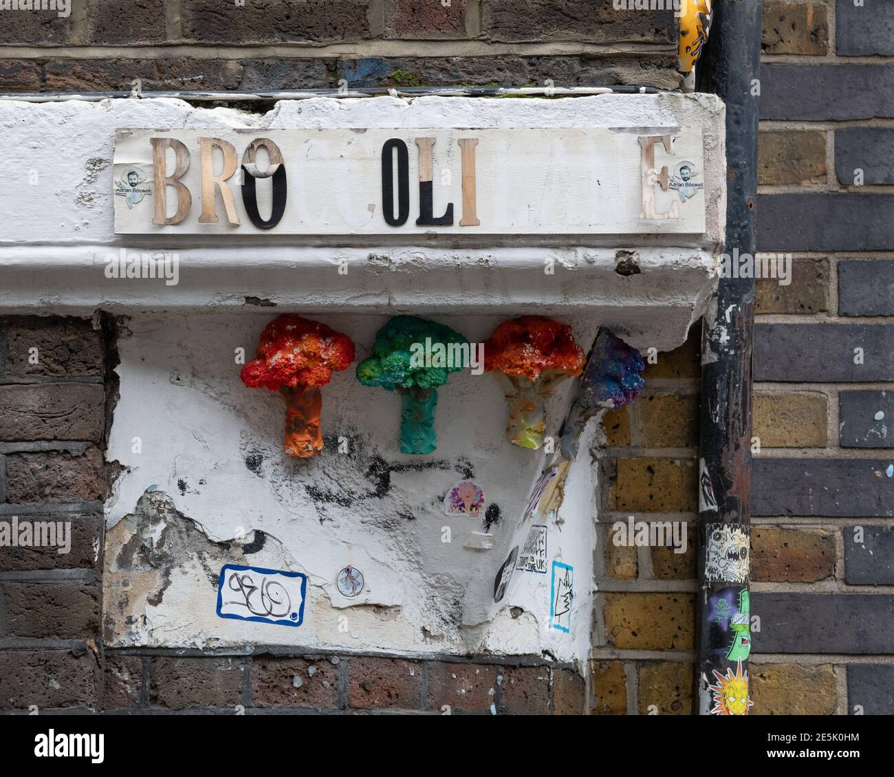 Brick Lane Graffiti #7 Stock Photo - Alamy