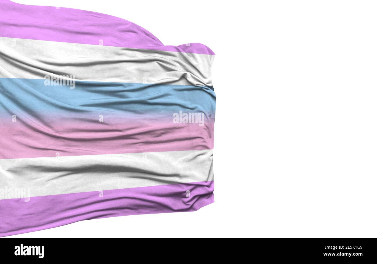 bigender pride flag isolated on white background Stock Photo - Alamy