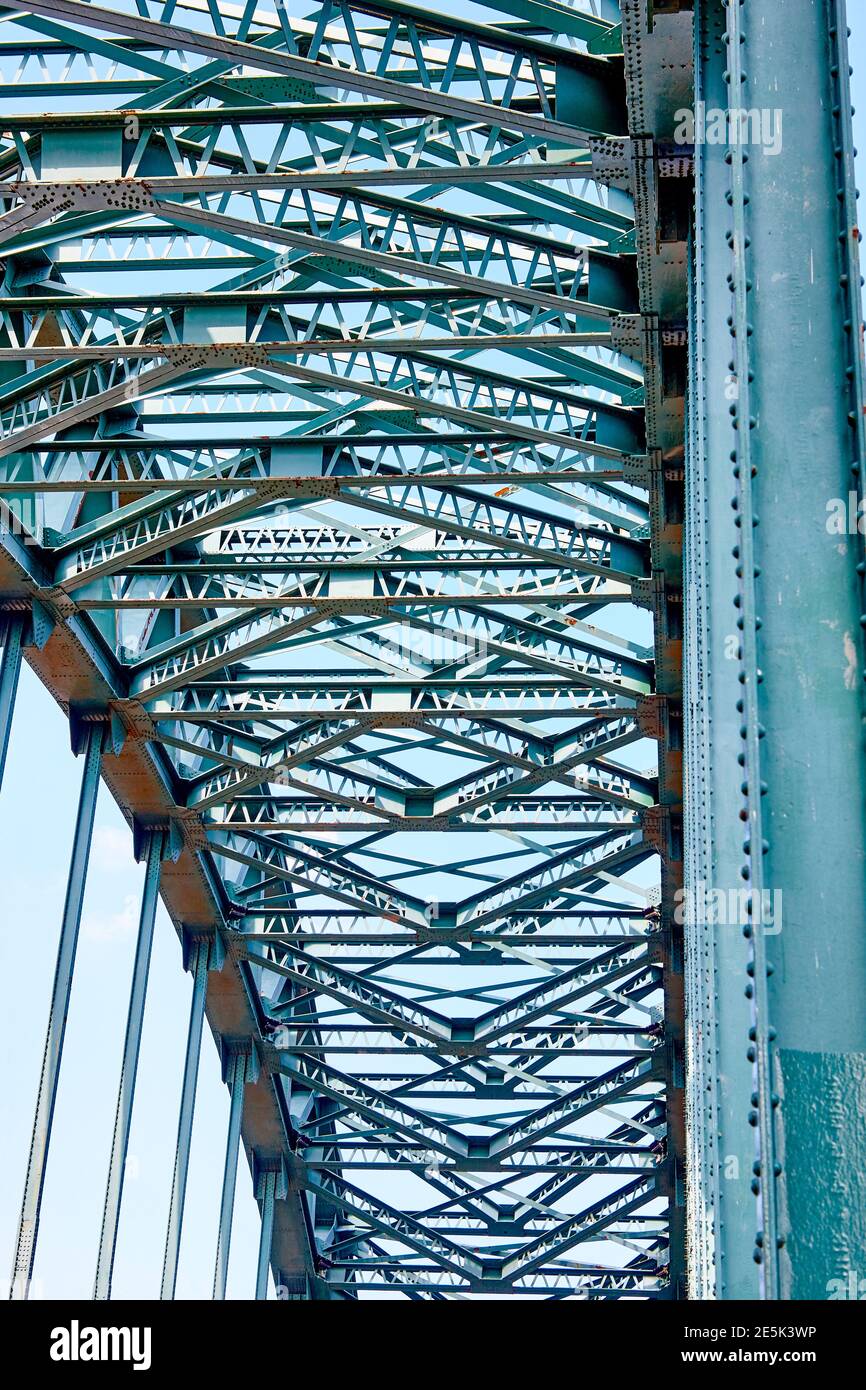 The iconic Tyne Bridge in Newcastle Upon Tyne, Tyneside, North East ...
