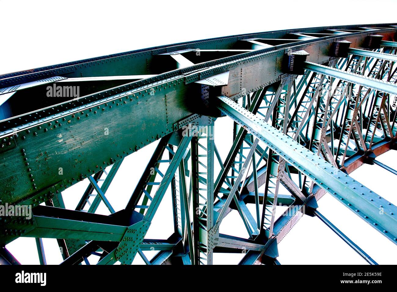The iconic Tyne Bridge in Newcastle Upon Tyne, Tyneside, North East ...