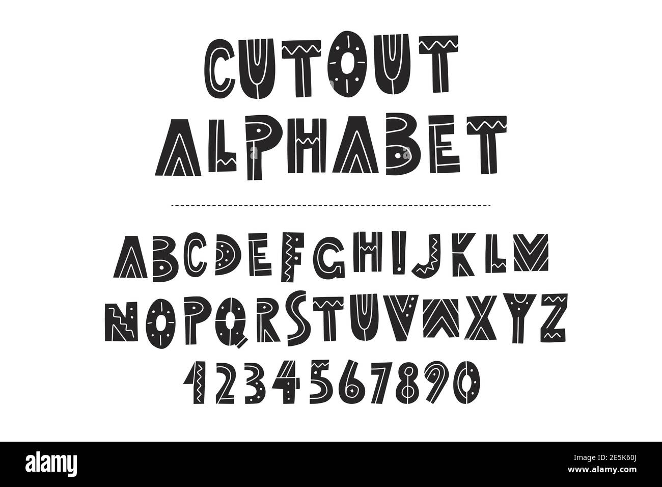 hand drawn alphabet, letters and numbers on chalkboard background ...