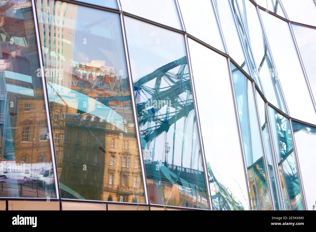 The Sage Gateshead Concert Hall on the South Bank of the River Tyne in ...