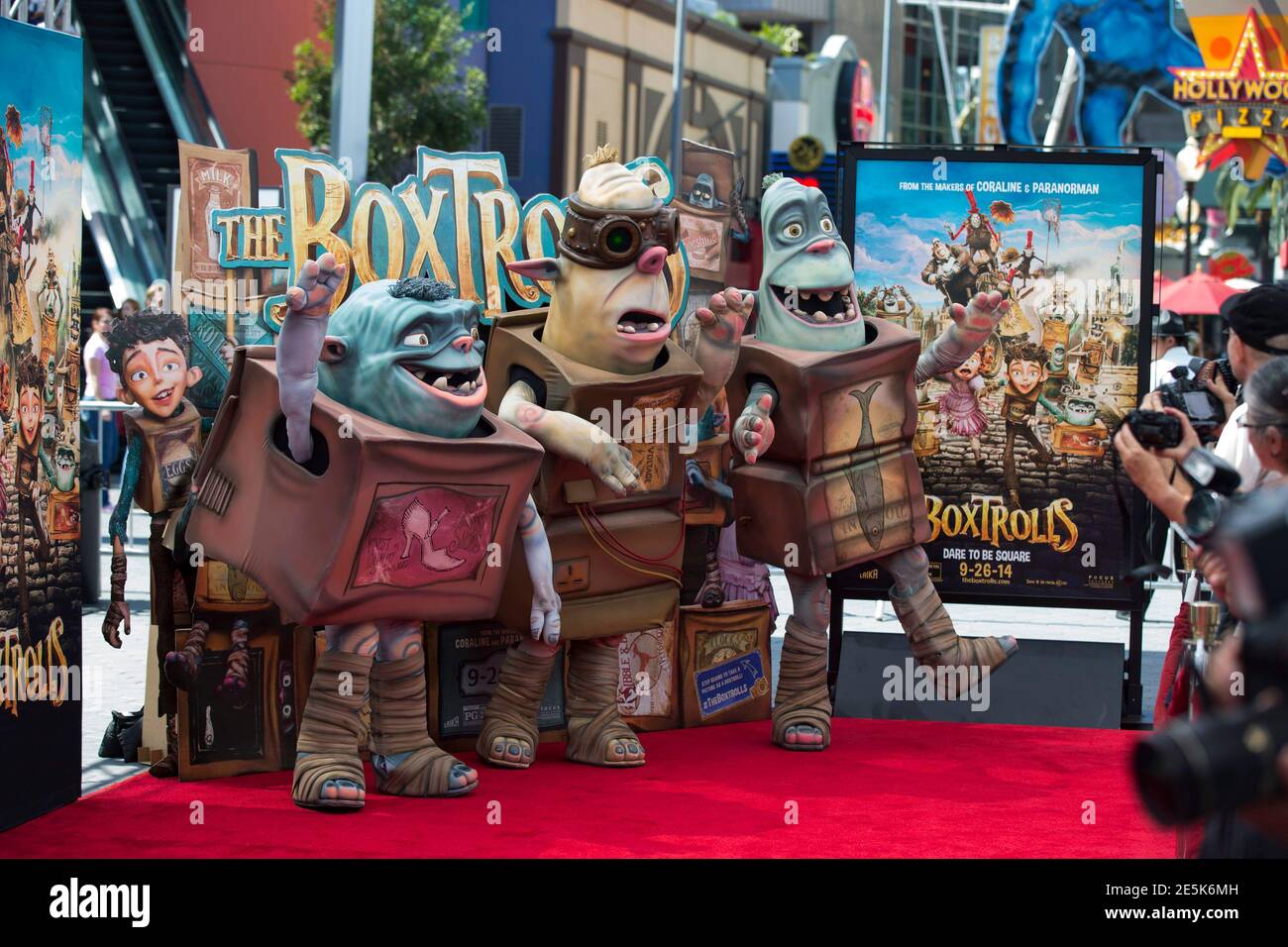 Boxtrolls premiere hi-res stock photography and images - Alamy
