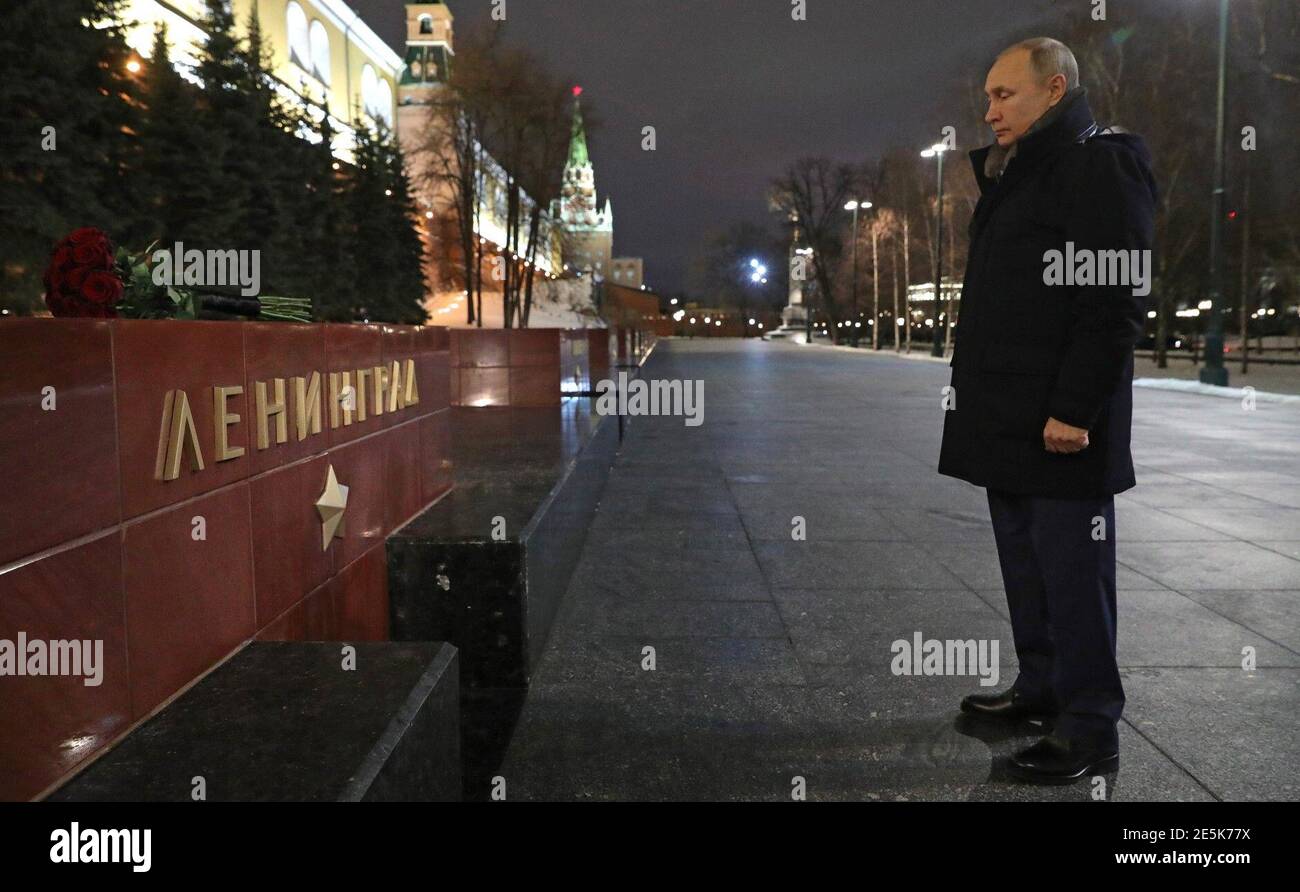 January 27, 2021. - Russia, Moscow. - Russian President Vladimir Putin ...
