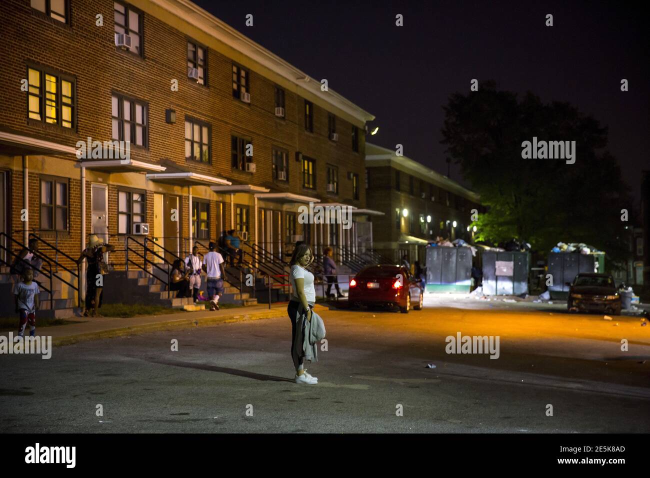 Baltimore city housing hi-res stock photography and images - Alamy