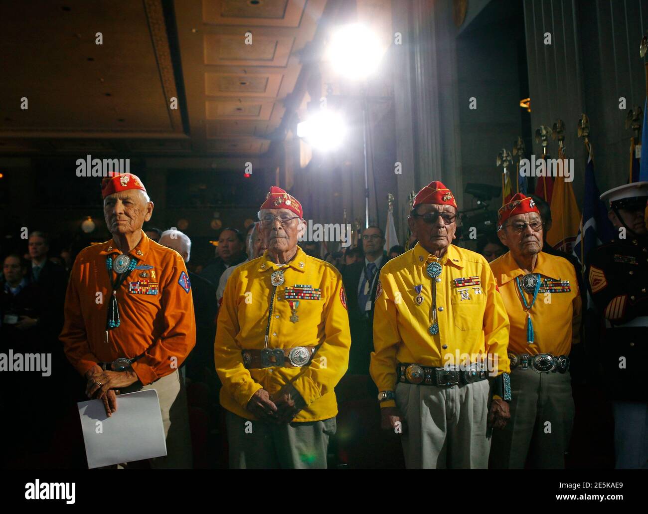Navajo code talkers hi-res stock photography and images - Alamy