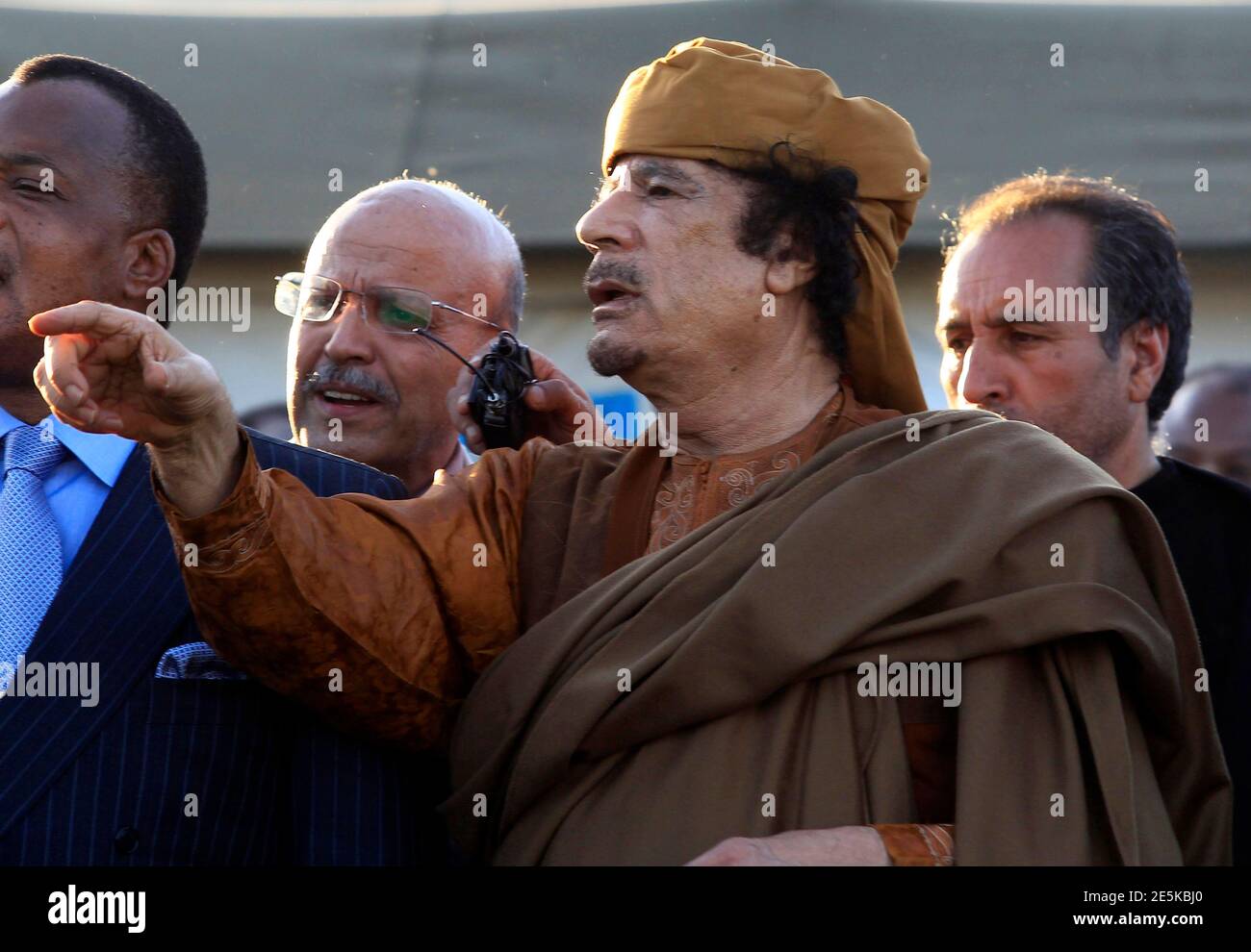 Muammar gaddafi r hi-res stock photography and images - Alamy