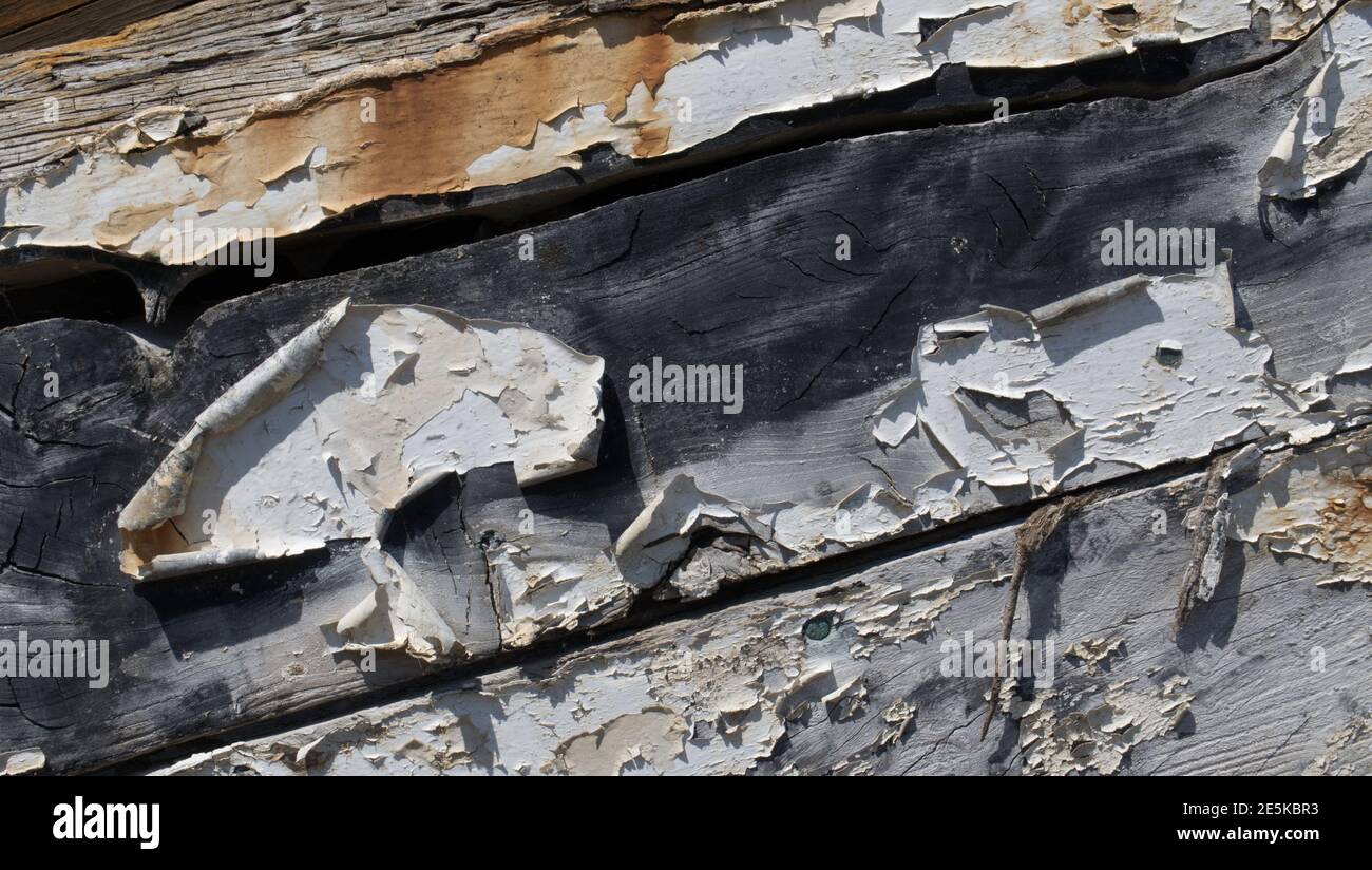 Crack curling paint hi-res stock photography and images - Alamy