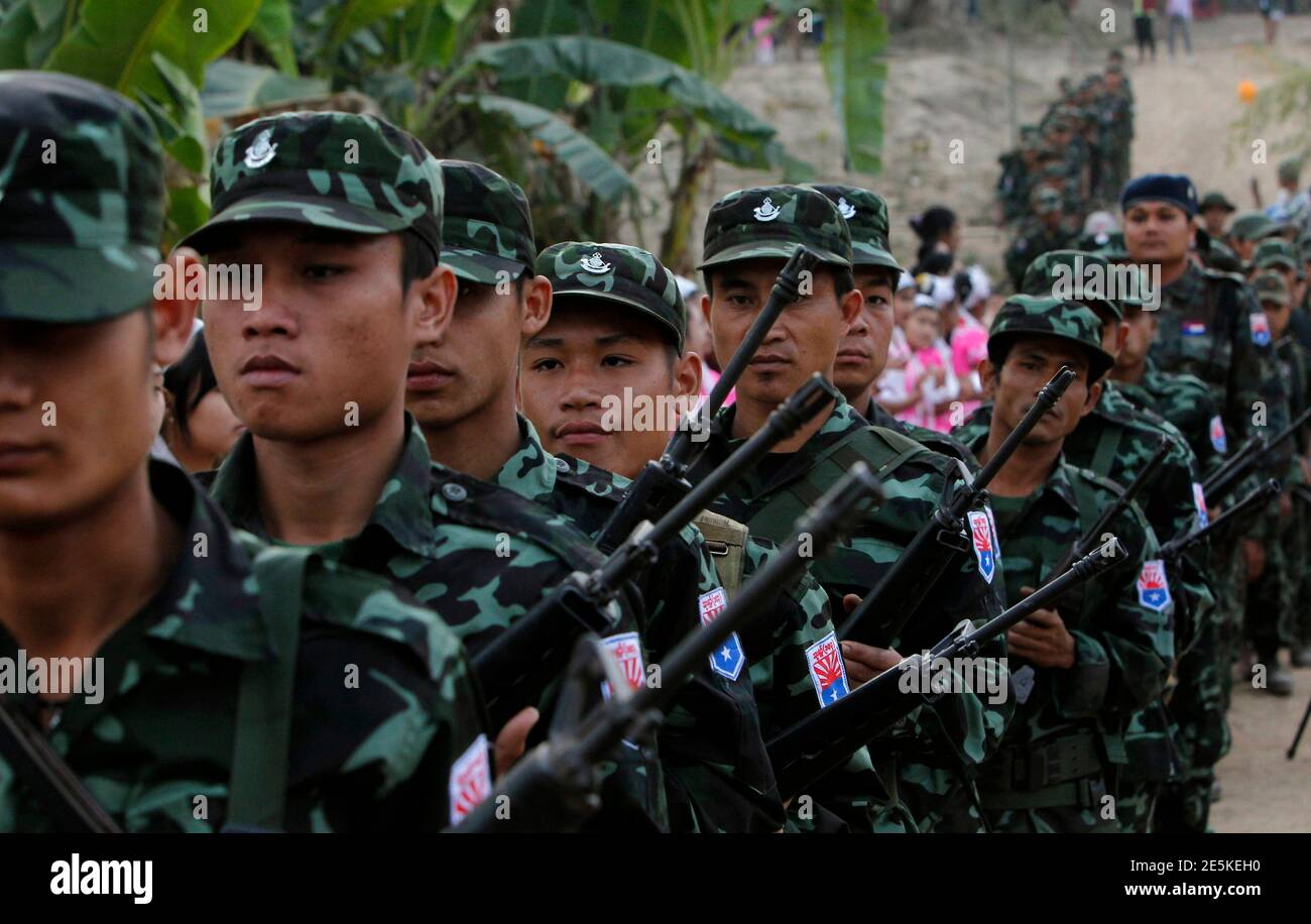 Myanmar military knu army hi-res stock photography and images - Alamy