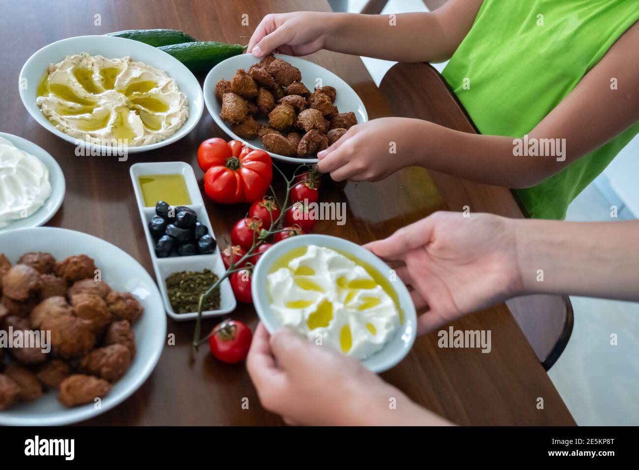 Traditional Arabic Breakfast