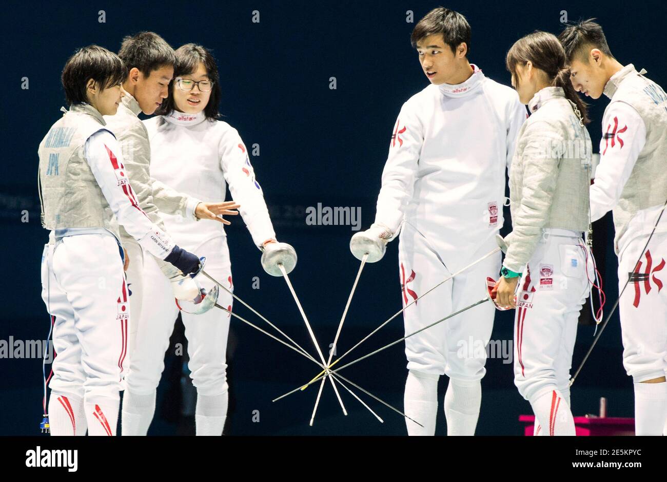 Fencing swords hi-res stock photography and images - Alamy