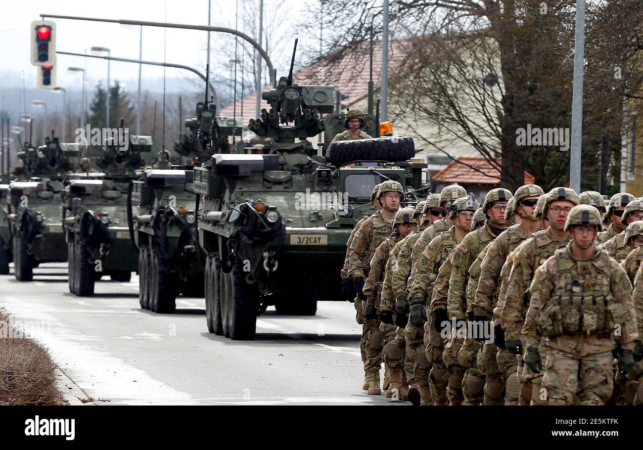 U s troops deployed germany hi-res stock photography and images - Alamy