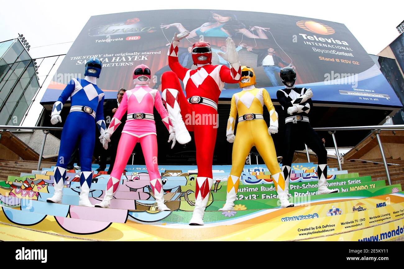 Power rangers cast hi-res stock photography and images - Alamy