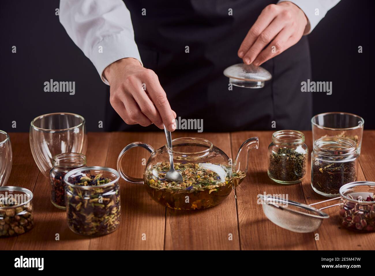 Stirring tea at work hi-res stock photography and images - Alamy