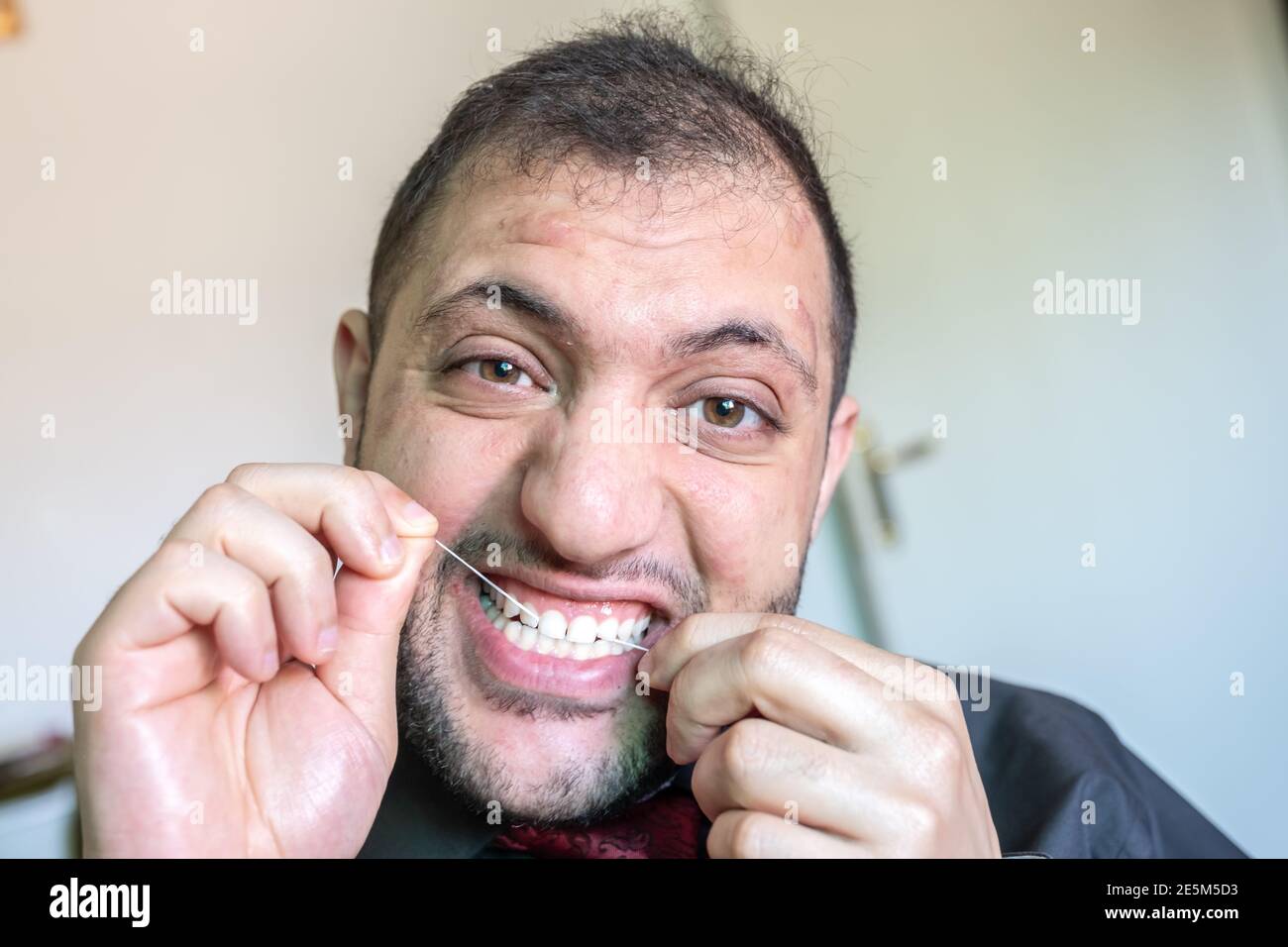 Muslim man brush teeth hi-res stock photography and images - Alamy
