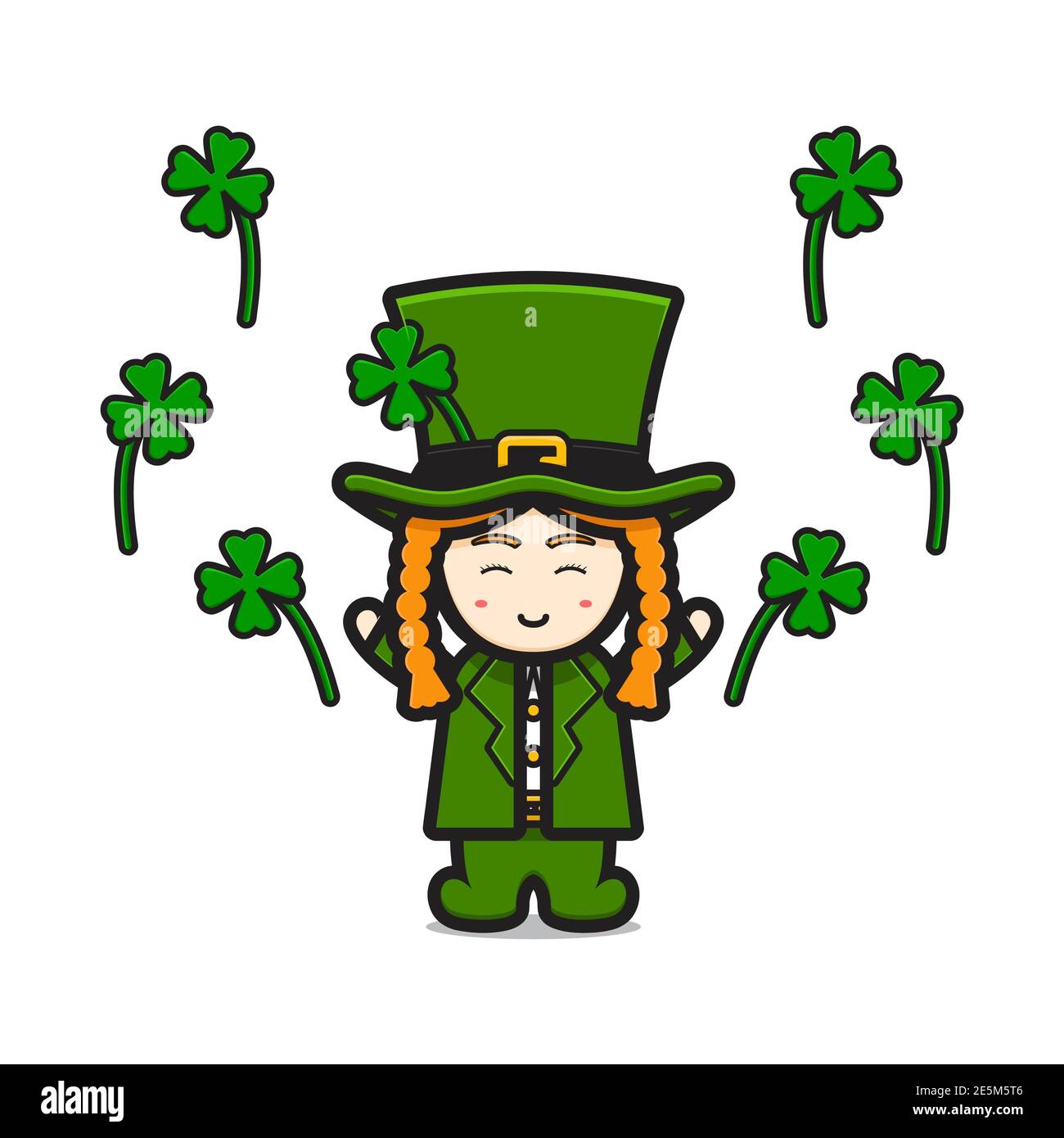 Cute Leprechaun Clipart
