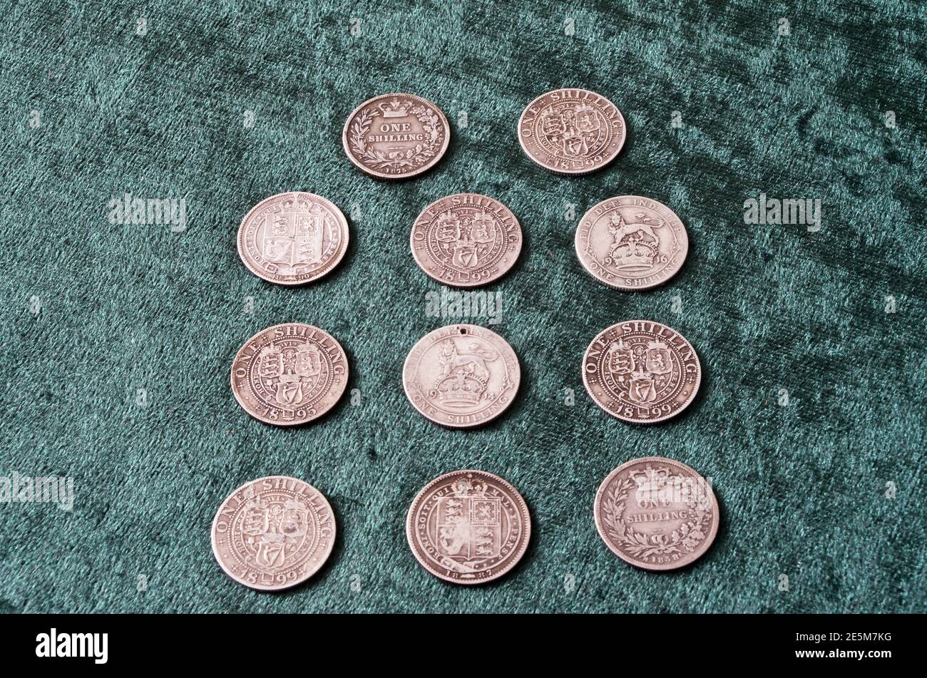 Old british coins hi-res stock photography and images - Alamy