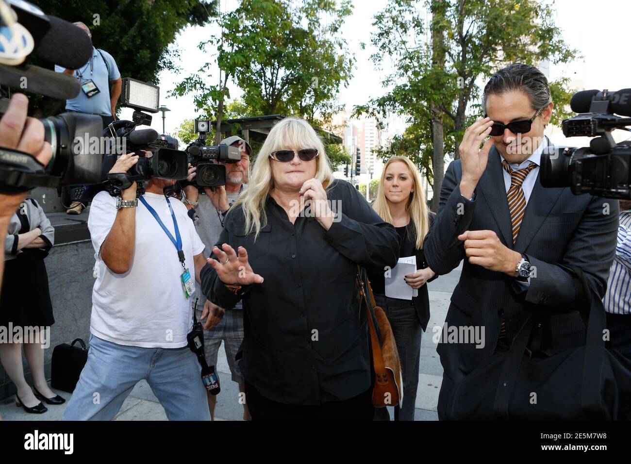 Debbie Rowe Michael Jackson High Resolution Stock Photography and ...