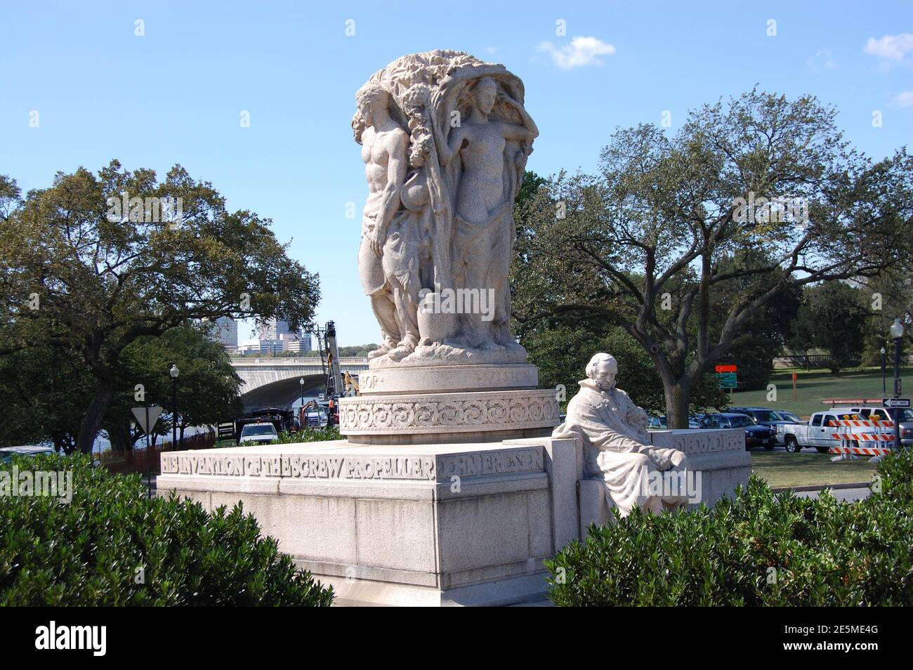 Statue in Washington DC USA Stock Photo - Alamy