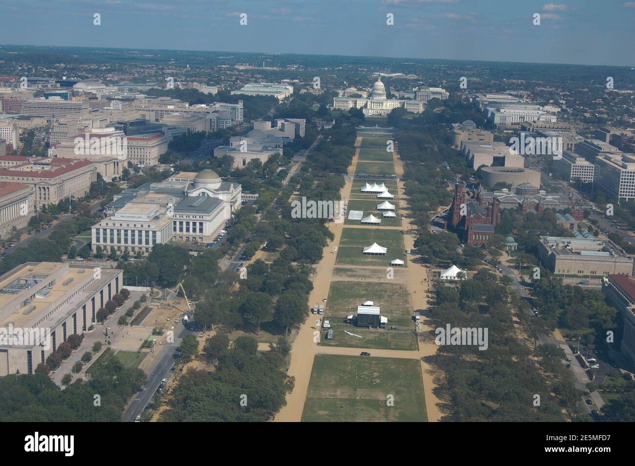 The Capital Building from the George Washington Monument Washington DC ...