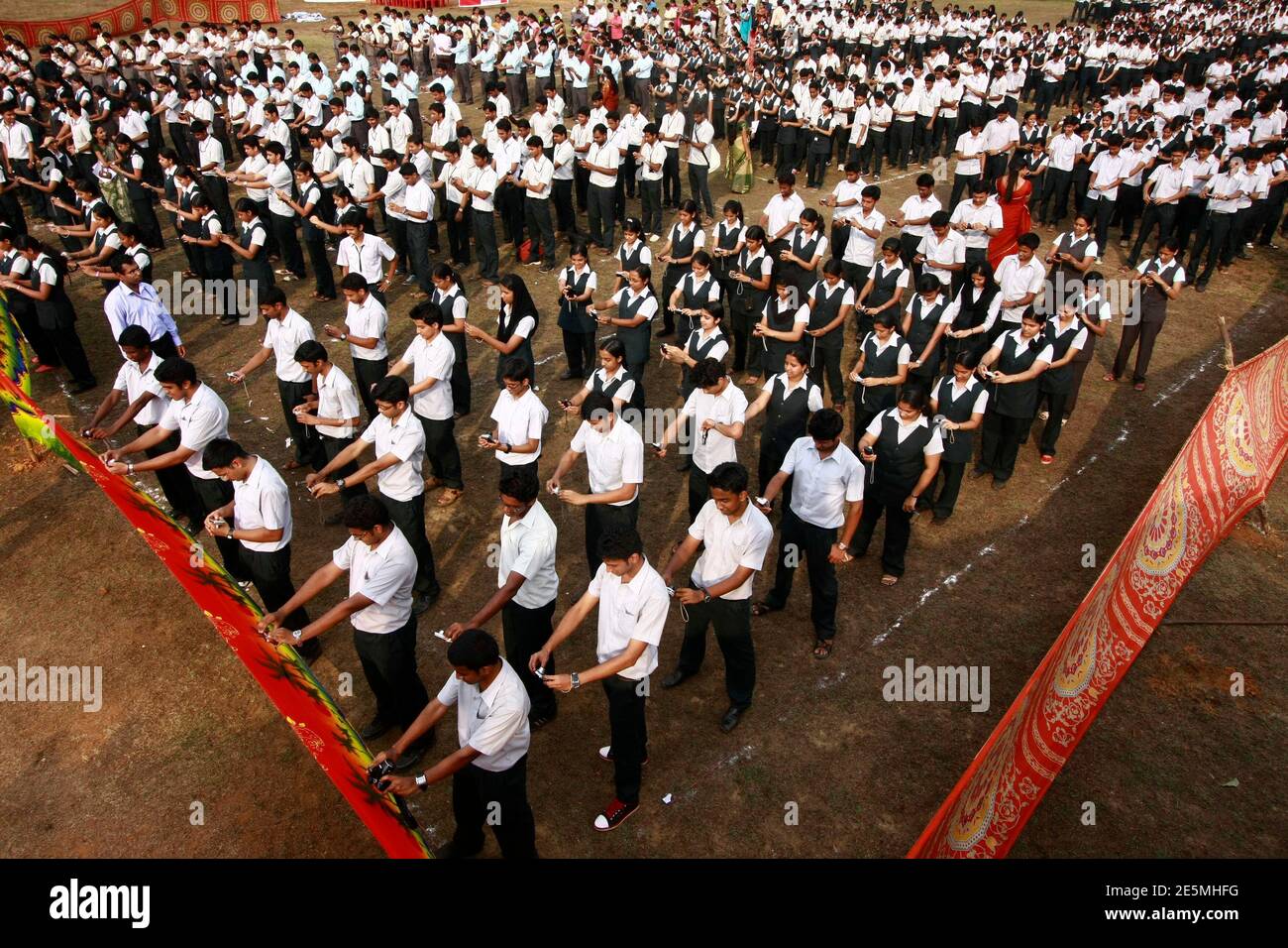 Guinness world record staff hi-res stock photography and images - Alamy