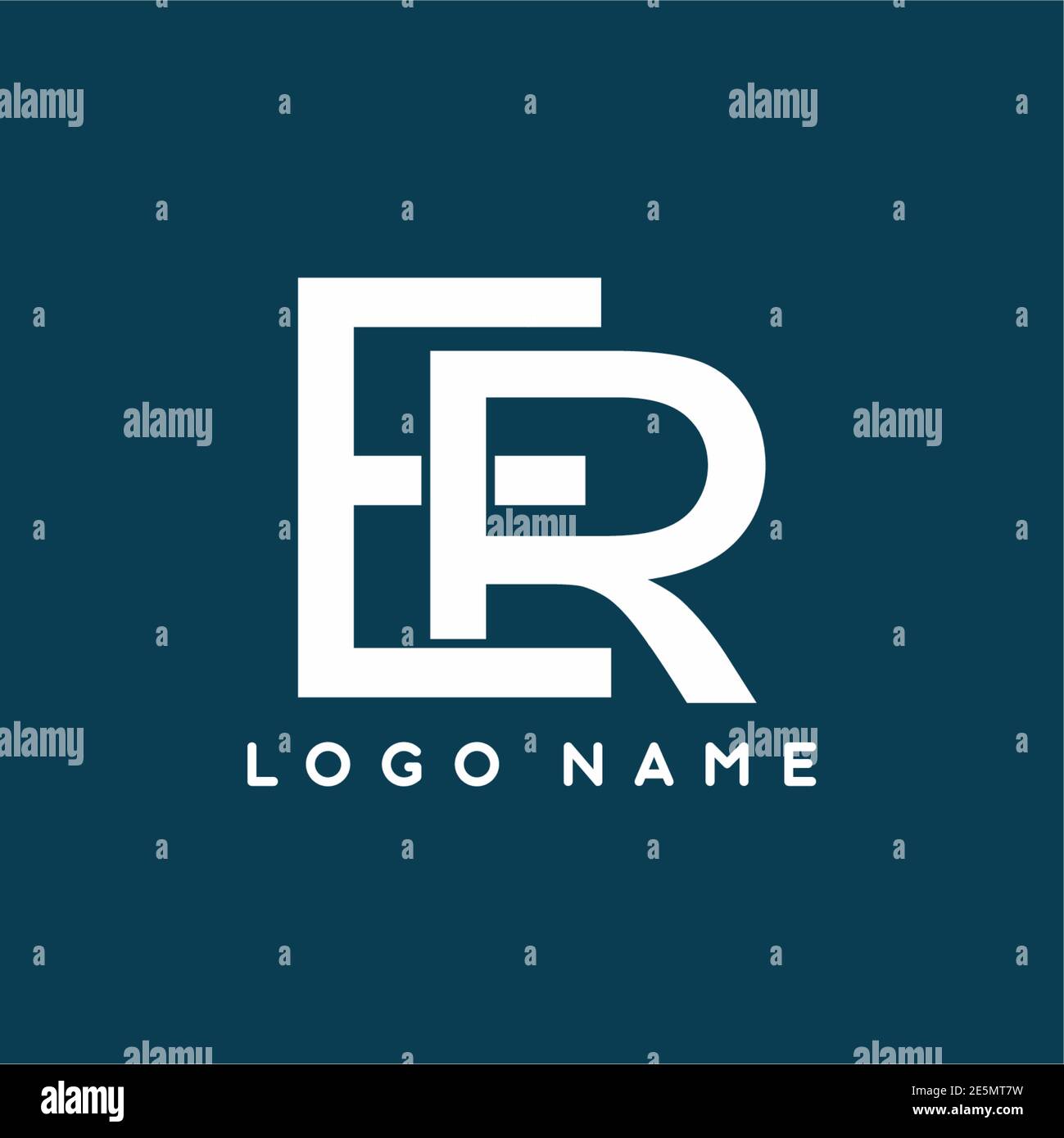 initial letter vector logo template Stock Vector Image & Art - Alamy