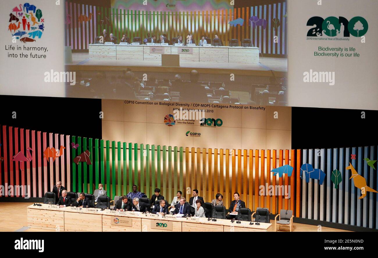 United nations convention on biological diversity hi-res stock ...