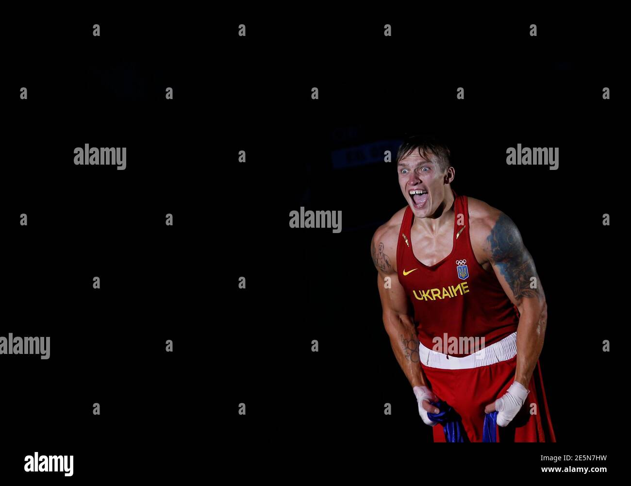 Oleksandr usyk celebrates hi-res stock photography and images - Alamy