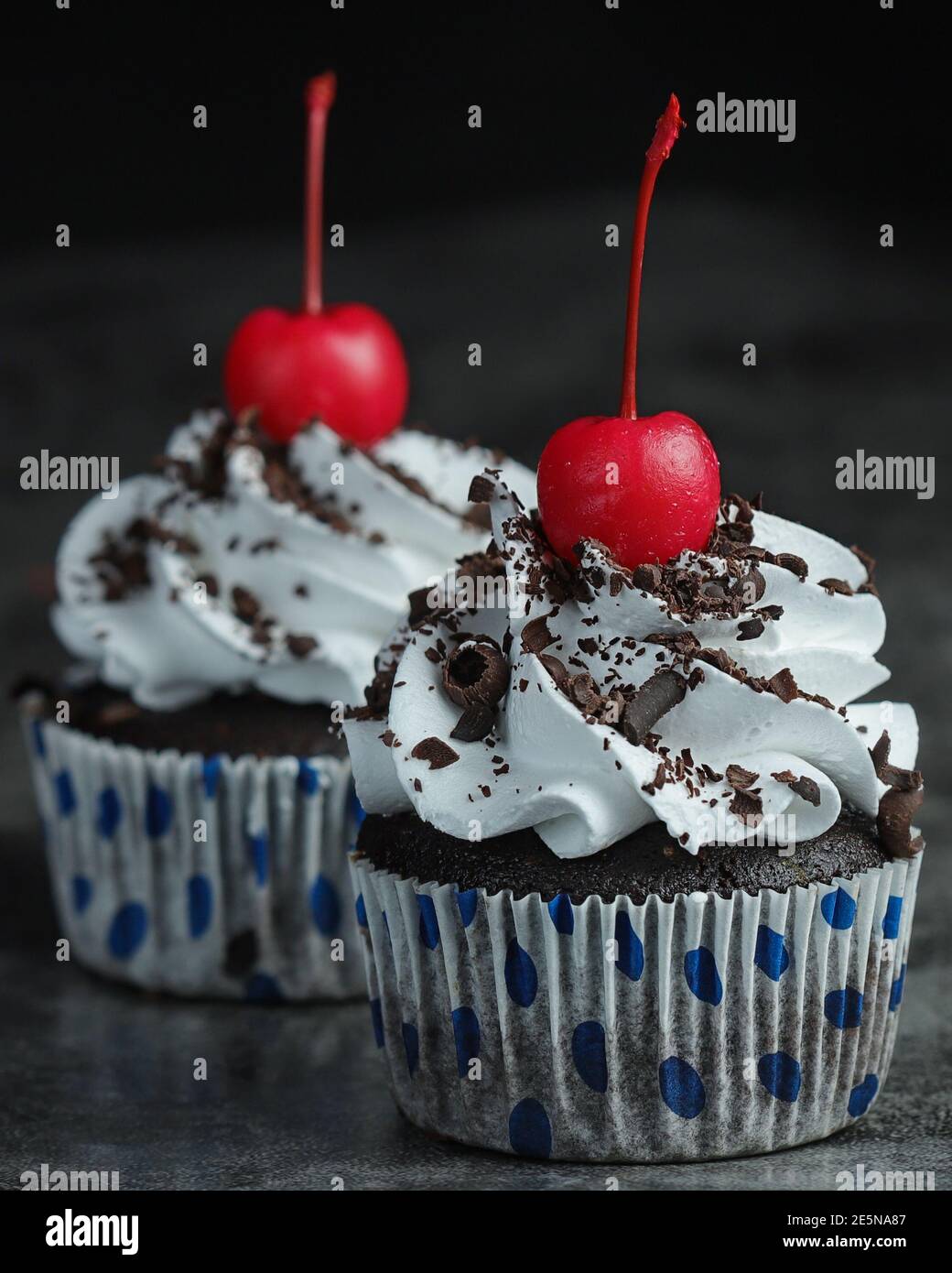 Cakes and drinks Stock Photo - Alamy