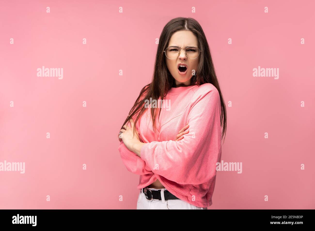 Cruel smile hi-res stock photography and images - Alamy