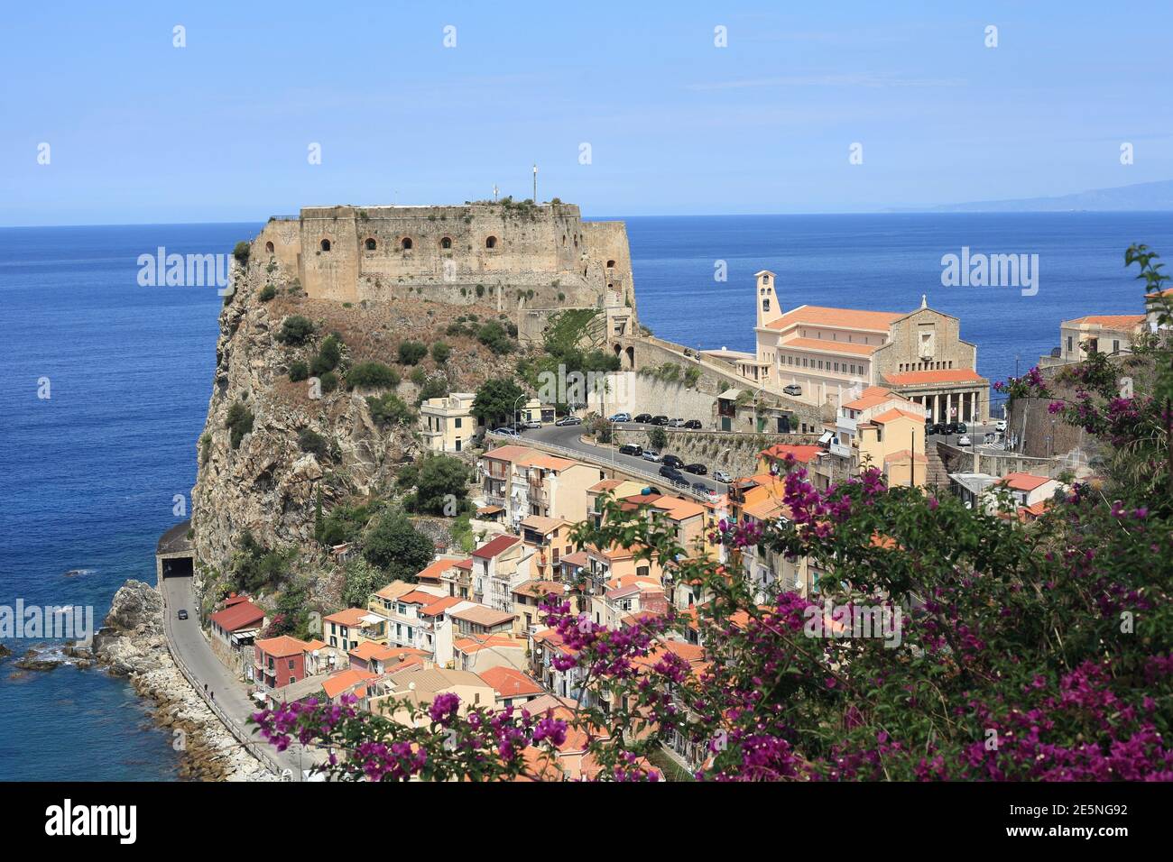 The seaside town of Scilla site of the sea monster Scylla of Greek ...