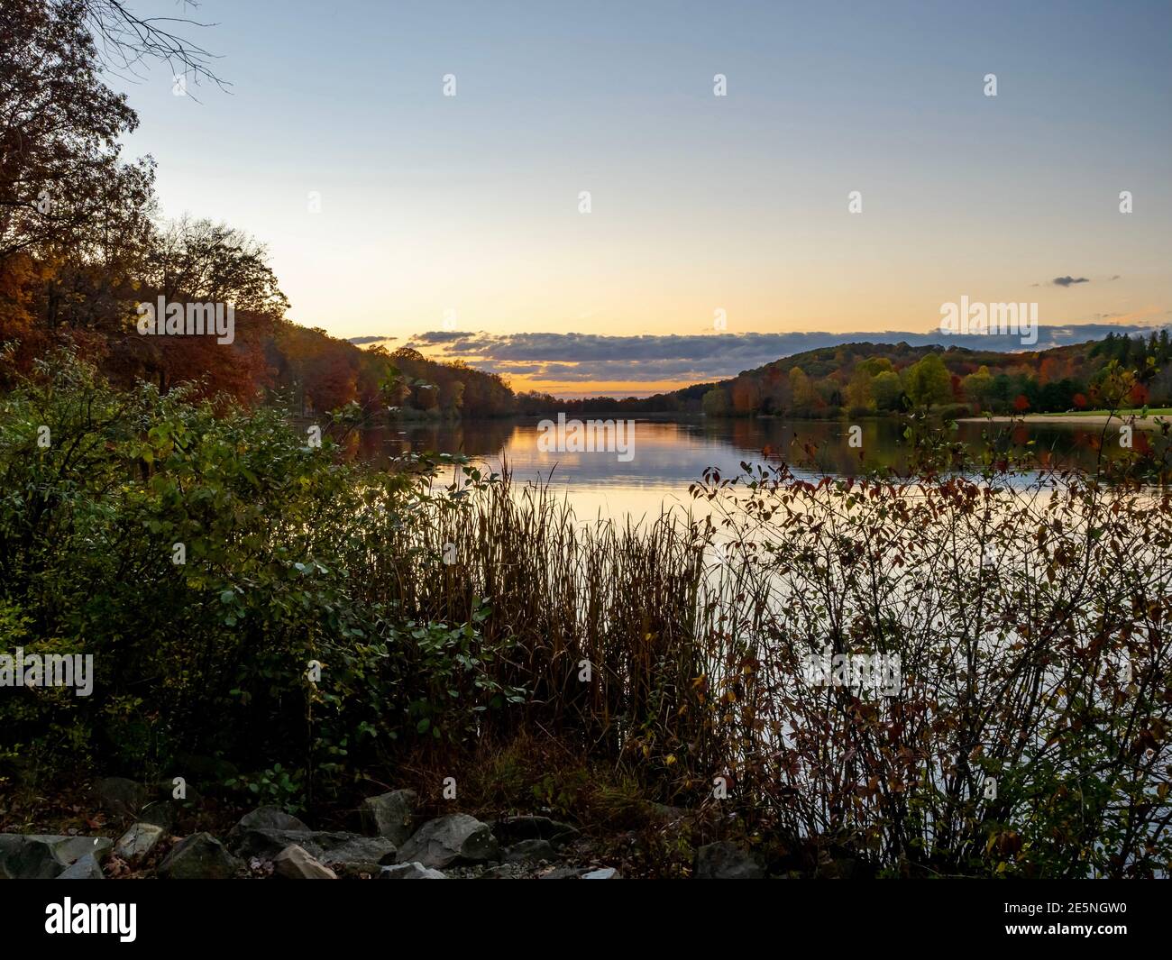 Sunset at keystone lake hi-res stock photography and images - Alamy